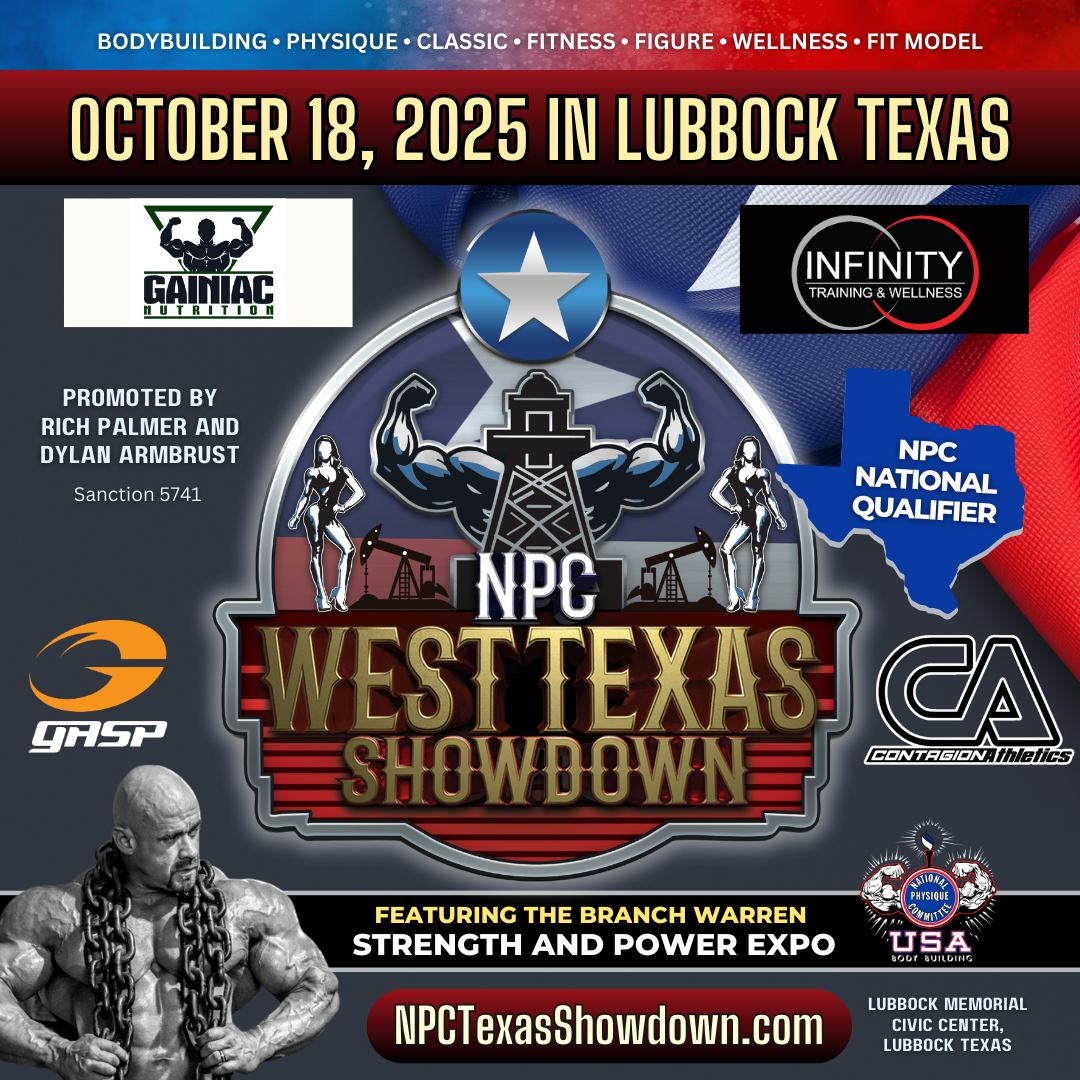NPC West Texas Showdown – NPC Bodybuilding and Fitness Event in Lubbock ...