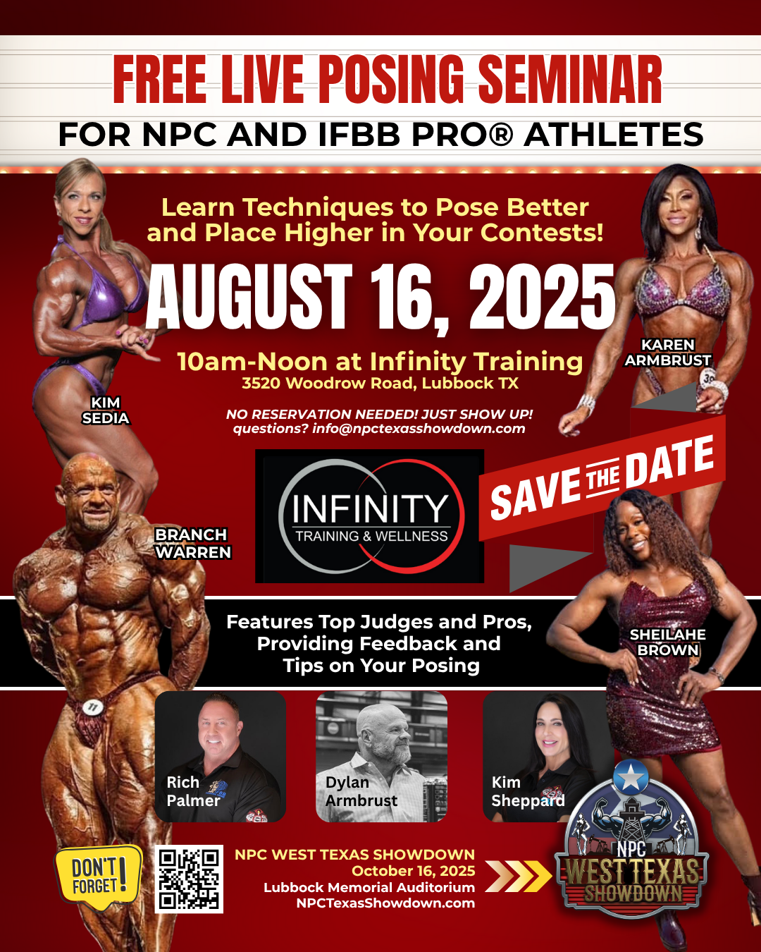 NPC West Texas Showdown – NPC Bodybuilding and Fitness Event in Lubbock Texas!